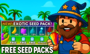 Get Free Exotic & Premium Seed Packs in Grow a Garden🪴